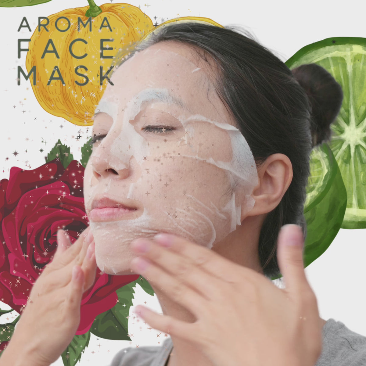 AROMA FACE MASK - Beauty Skin Care Mask Infused With Essential Oils ...
